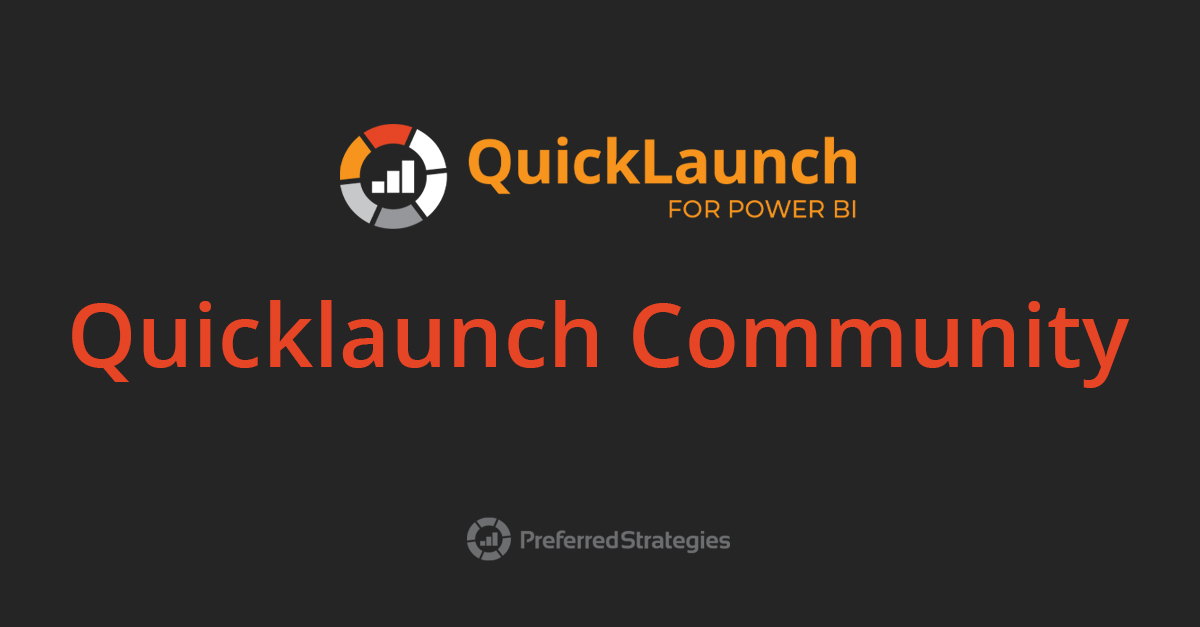 QuickLaunch Community - QuickLaunch Analytics